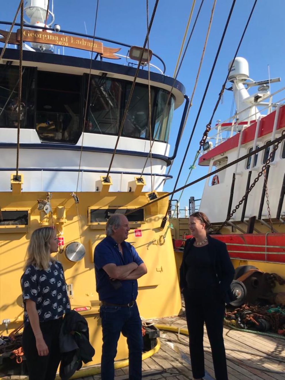 Fishing Minister visits historic fishing port of Brixham | The Devon Daily